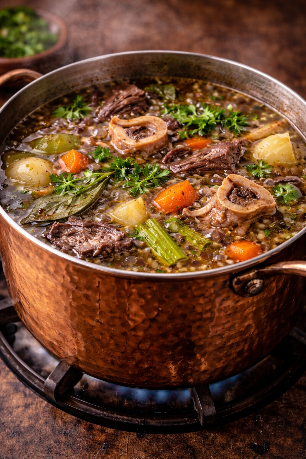 How to Make Beef Broth from Roasted Bones | Nourishing Bone Broth Reci ...